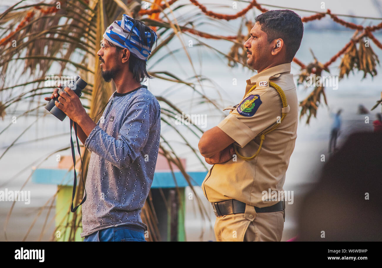 Indian police hi-res stock photography and images - Alamy