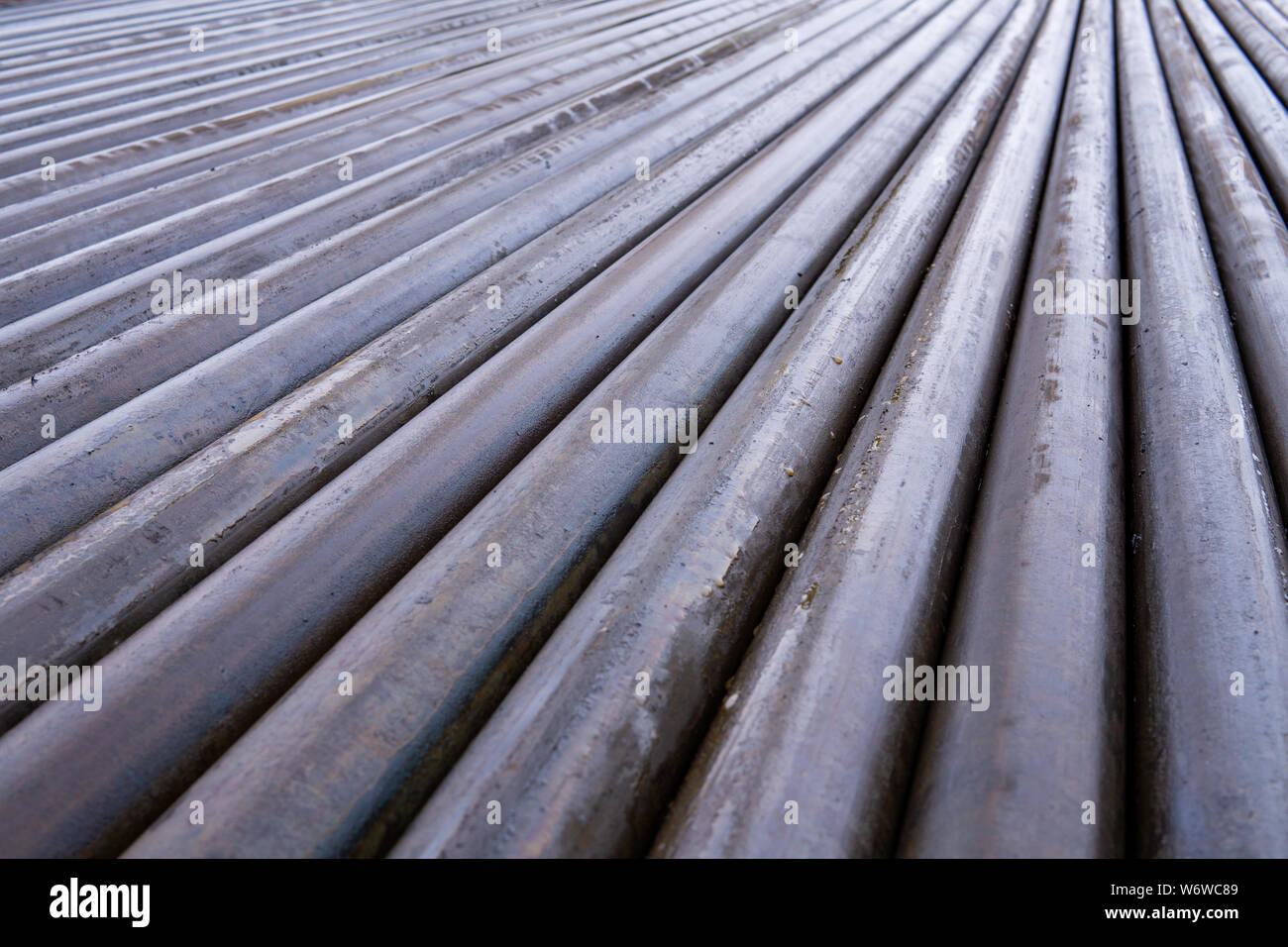 Factory production insulation pipes hi-res stock photography and images ...