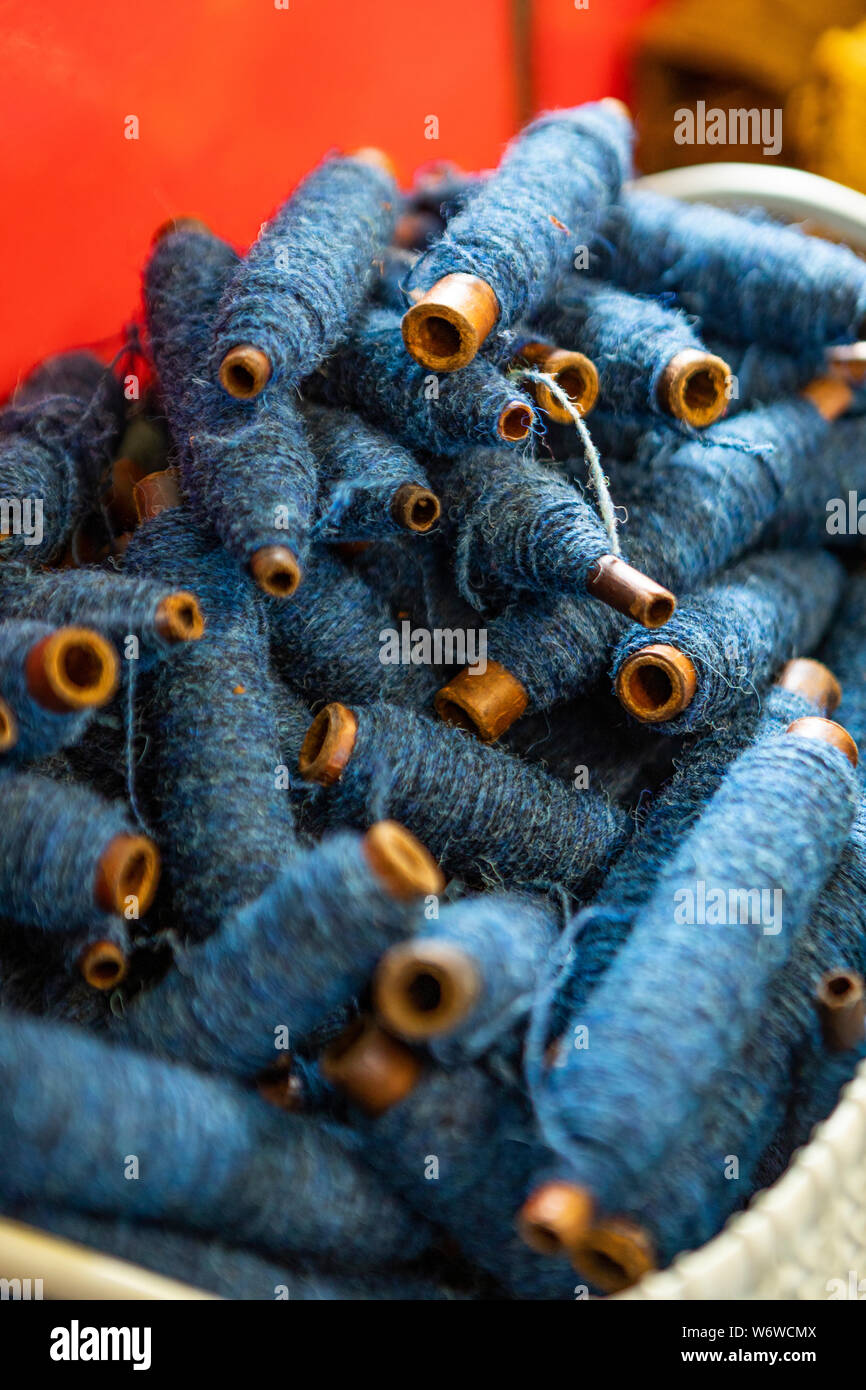 Woolen threads hi-res stock photography and images - Alamy