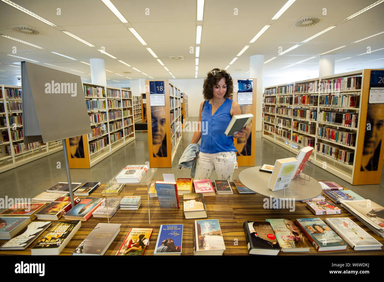 Den Haag. 28-06-2019. Bibliotheek. Foto: Gerrit de Heus The Netherlands ...