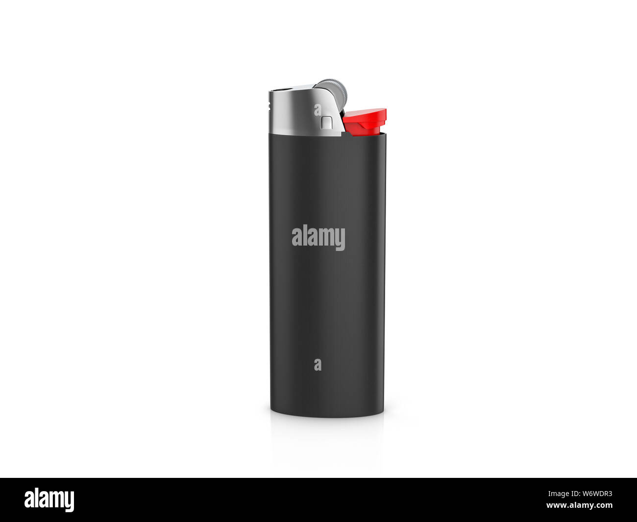 Lighter on a white background. 3d illustration Stock Photo - Alamy