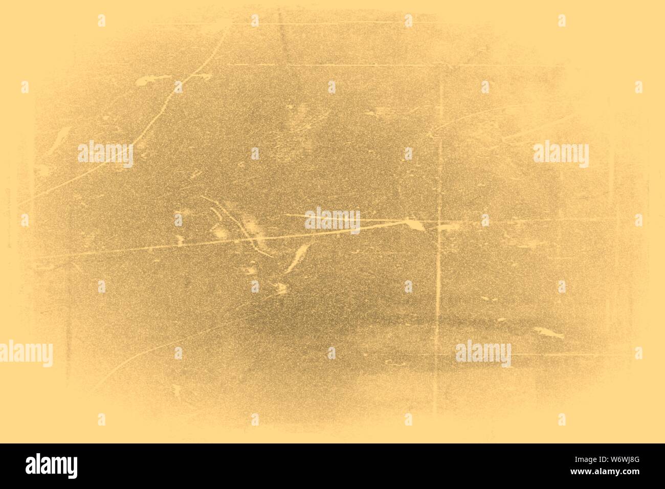 Old photo texture with stains and scratches. Vintage and antique art concept. Front view of ...