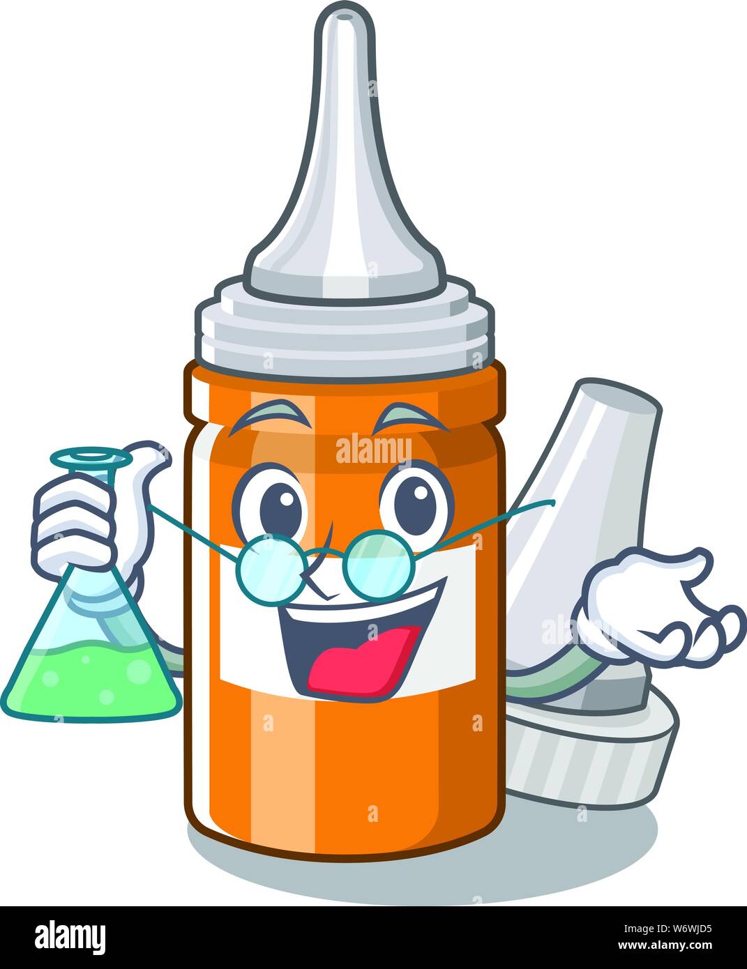 Professor ear drops in the cartoon shape Stock Vector Image & Art - Alamy