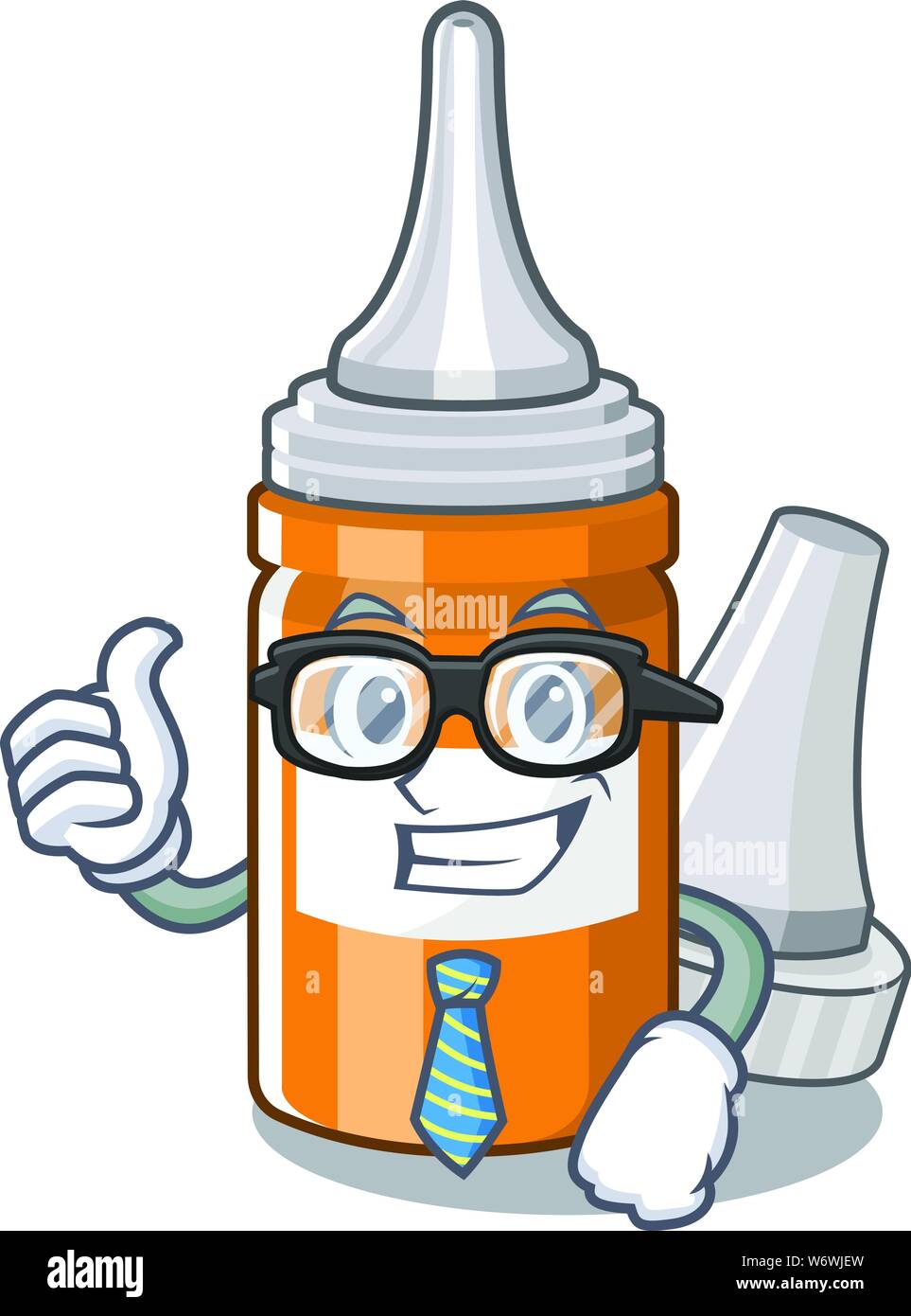 Businessman ear drops in the cartoon shape Stock Vector Image & Art - Alamy