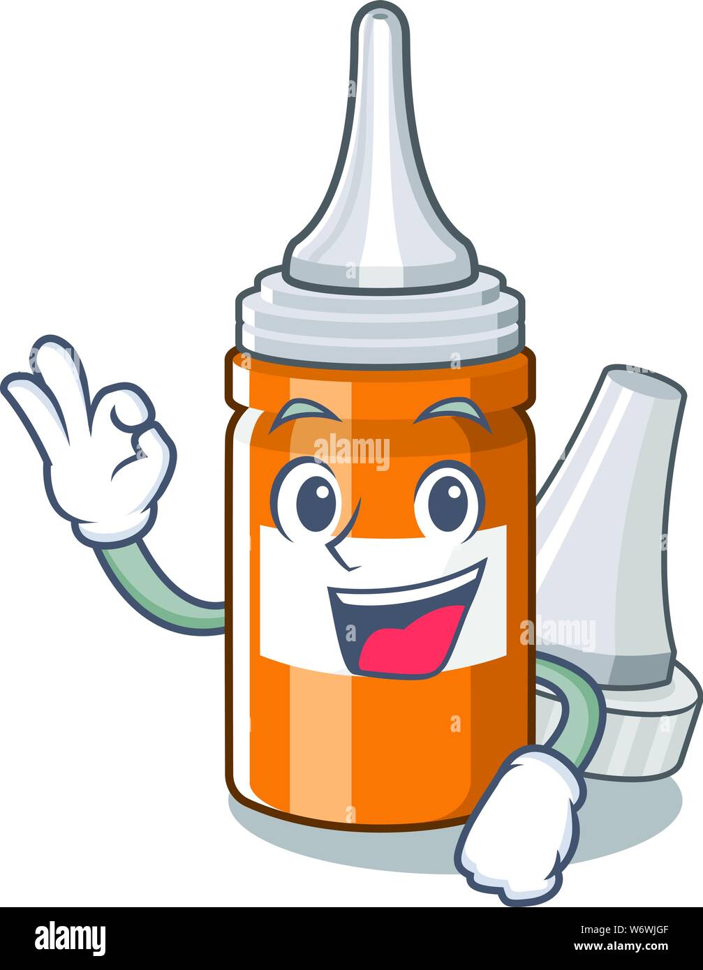 Okay ear drops in the cartoon shape Stock Vector Image & Art - Alamy