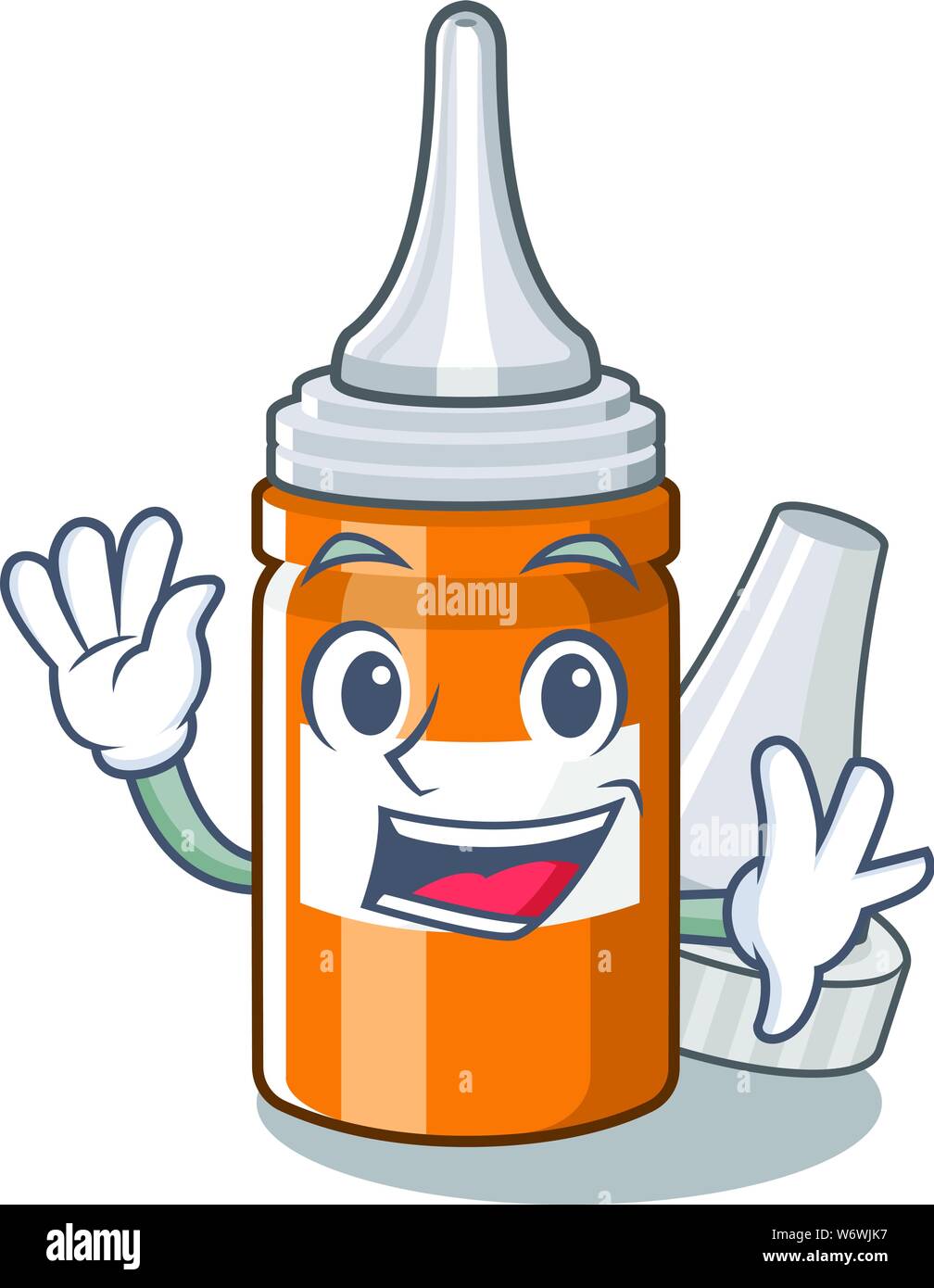 Waving ear drops in the cartoon shape Stock Vector Image & Art - Alamy