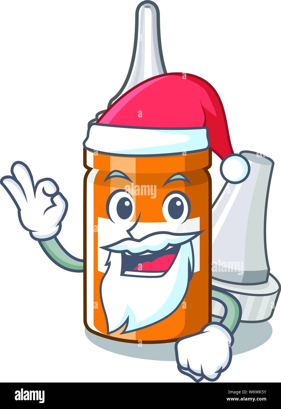 Santa ear Stock Vector Images - Alamy