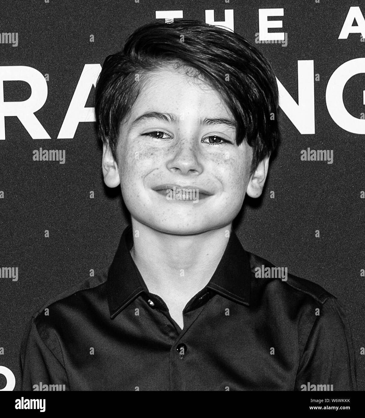 Los Angeles, CA - August 01, 2019: Paxton Booth attends the premiere Of ...