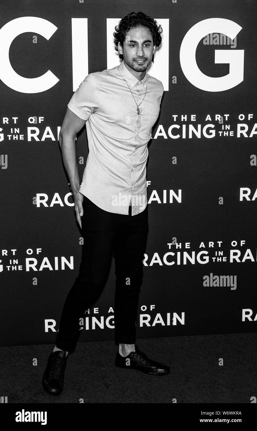 Los Angeles, CA - August 01, 2019: Andres Joseph attends the premiere ...