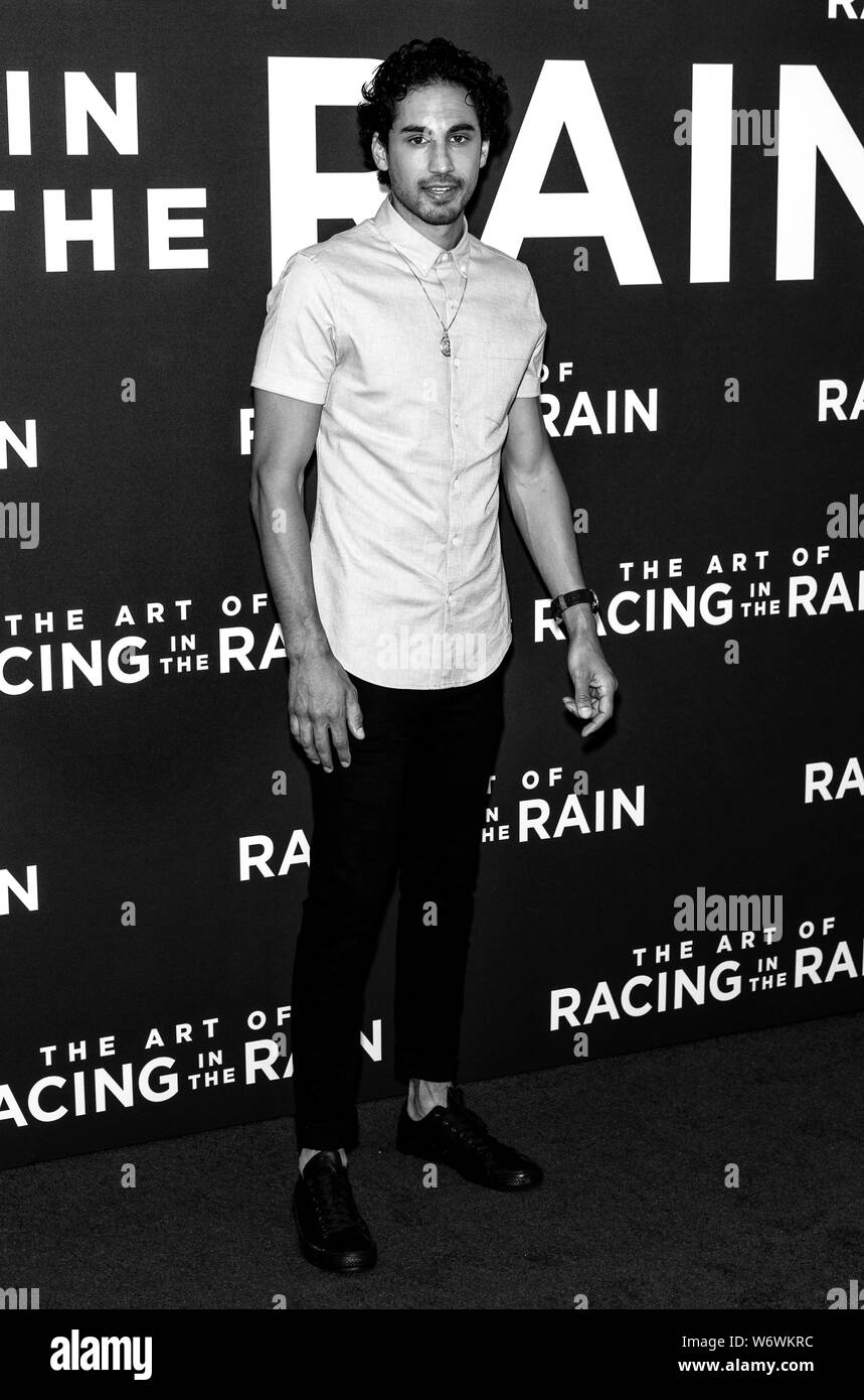 Los Angeles, CA - August 01, 2019: Andres Joseph attends the premiere ...