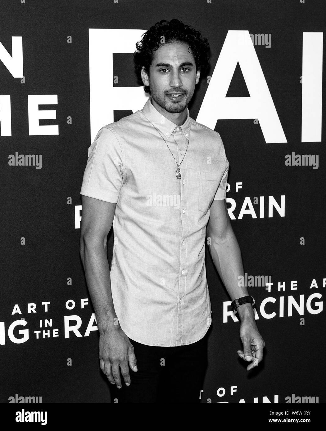 Los Angeles, CA - August 01, 2019: Andres Joseph attends the premiere ...