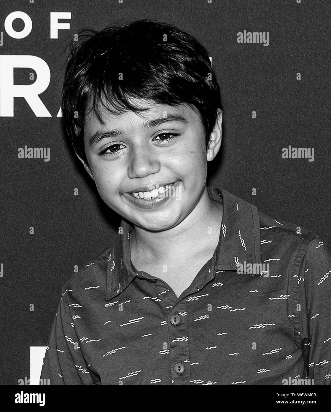 Los Angeles, CA - August 01, 2019: Callan Farris attends the premiere ...