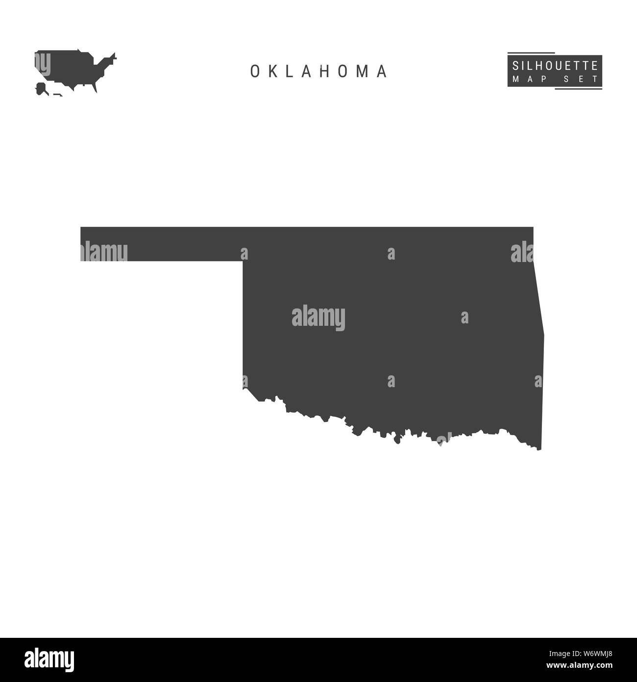 Oklahoma Blank Outline Map Large Printable High Oklahoma Free Map,