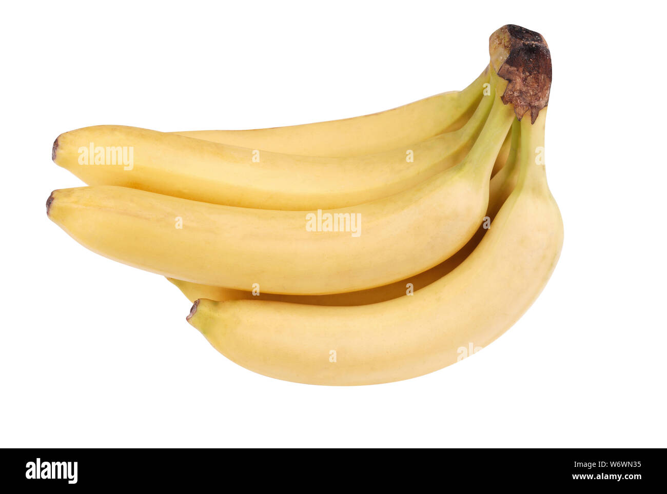 many yellow banana isolated Stock Photo - Alamy