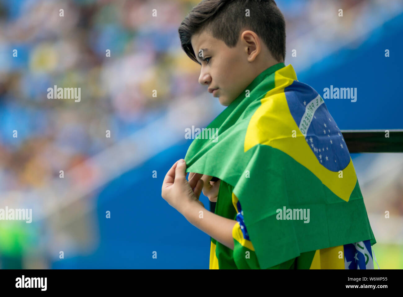Brazilian national flag colours hi-res stock photography and images - Alamy