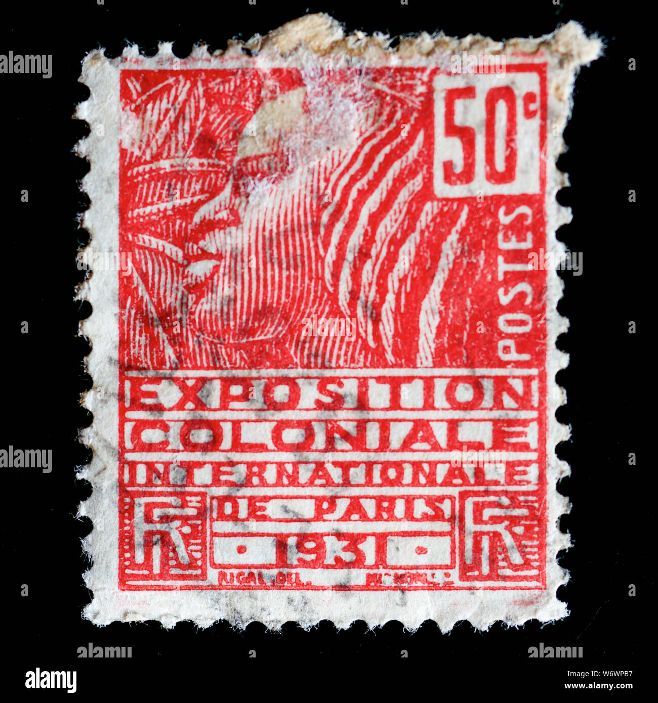 France Postage Stamp - International Colonial Exhibition in Paris in ...