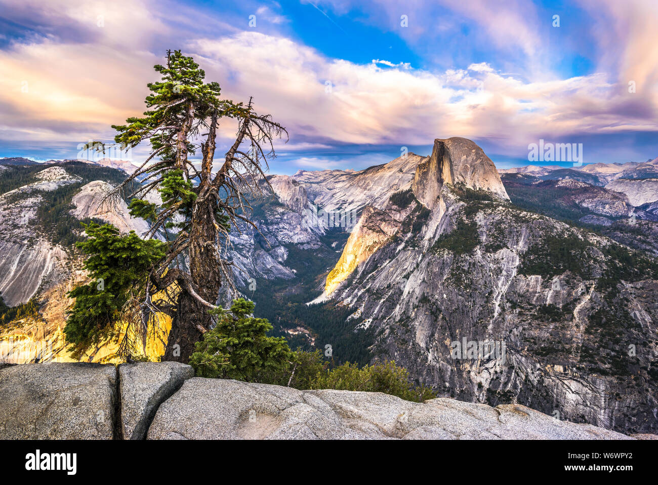 Yosemite glacier point sunrise hi-res stock photography and images - Alamy