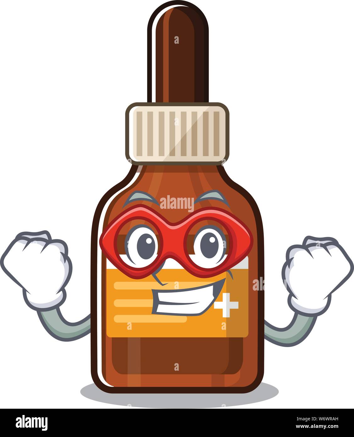Super hero iodine with the a cartoon shape Stock Vector Image & Art - Alamy