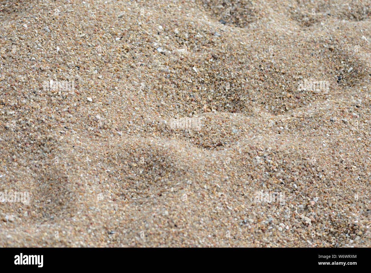Texture of sand on the beach close up. Natural abstract background ...