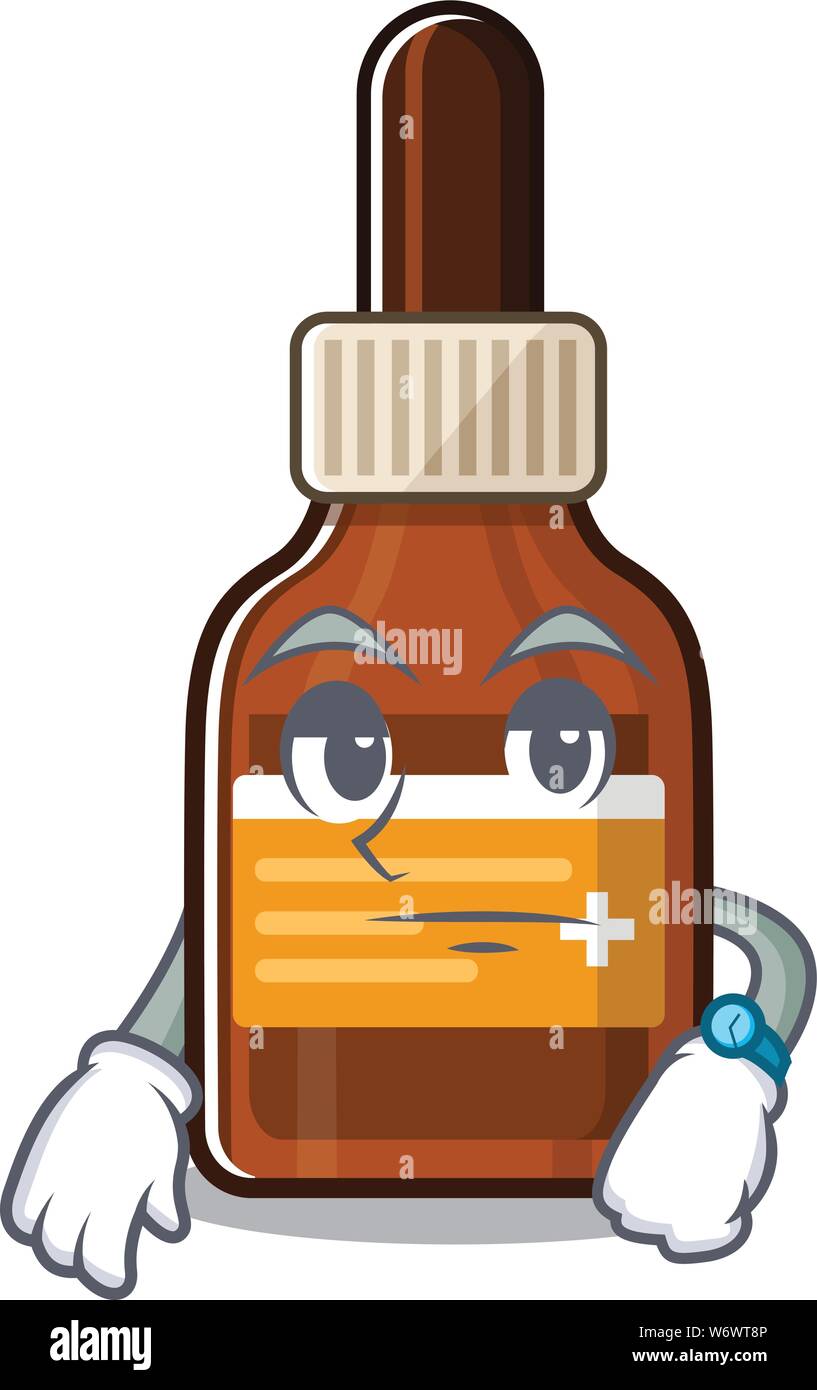 Waiting iodine in the a cartoon bag Stock Vector Image & Art - Alamy
