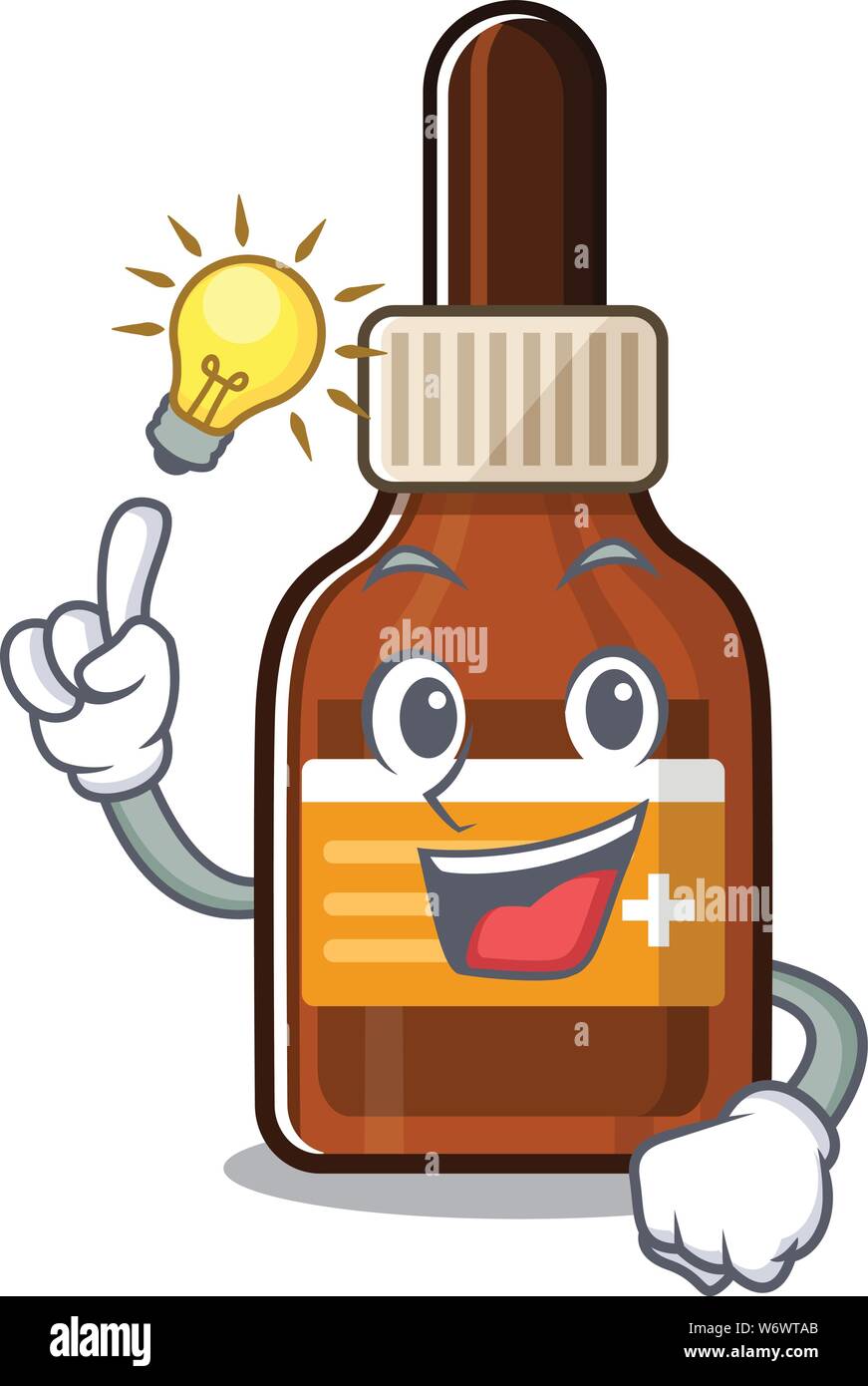 Have an idea iodine in the a cartoon bag Stock Vector Image & Art - Alamy