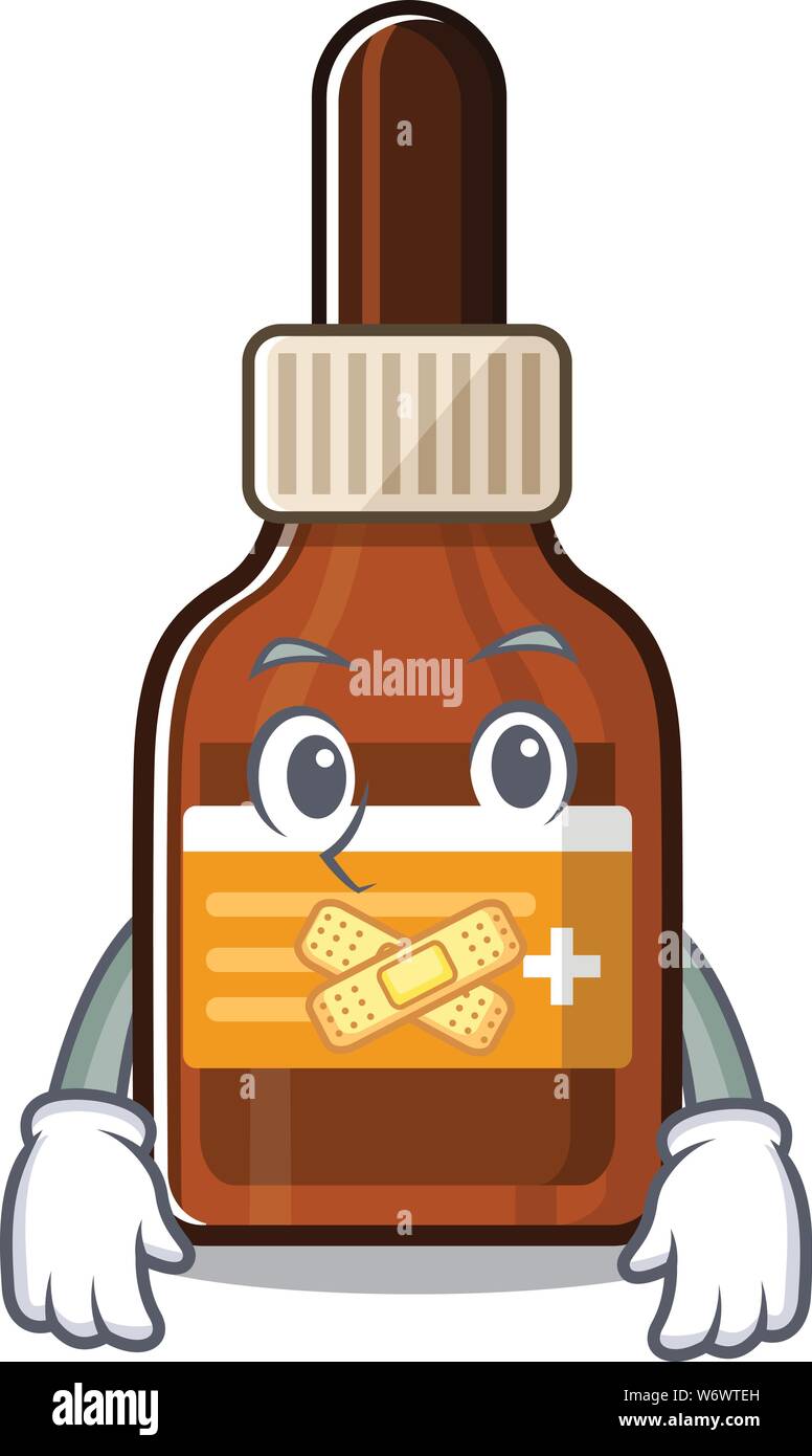 Silent iodine in the a cartoon bag Stock Vector Image & Art - Alamy