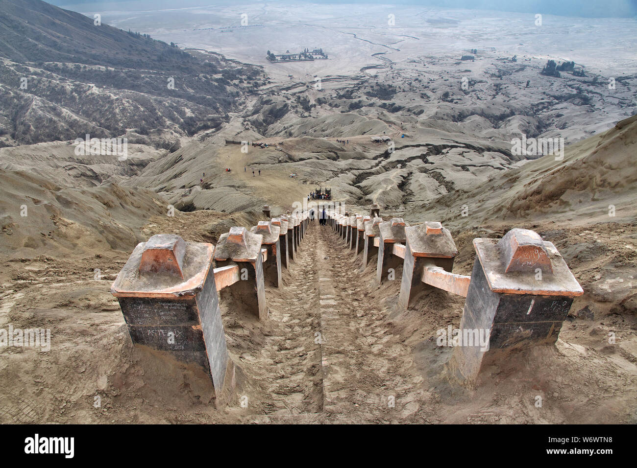 Volcano Bromo in Java island, Indonesia Stock Photo - Alamy