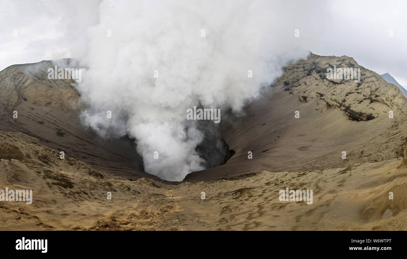 Volcano Bromo in Java island, Indonesia Stock Photo - Alamy