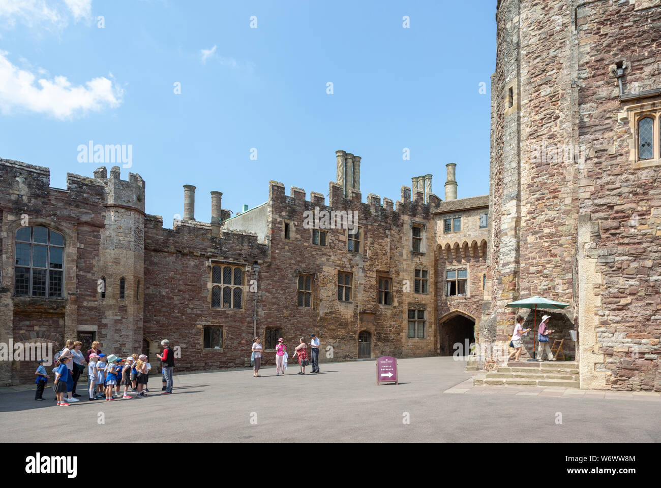 Berkeley castle, Gloucestershire, England, UK built by Robert ...