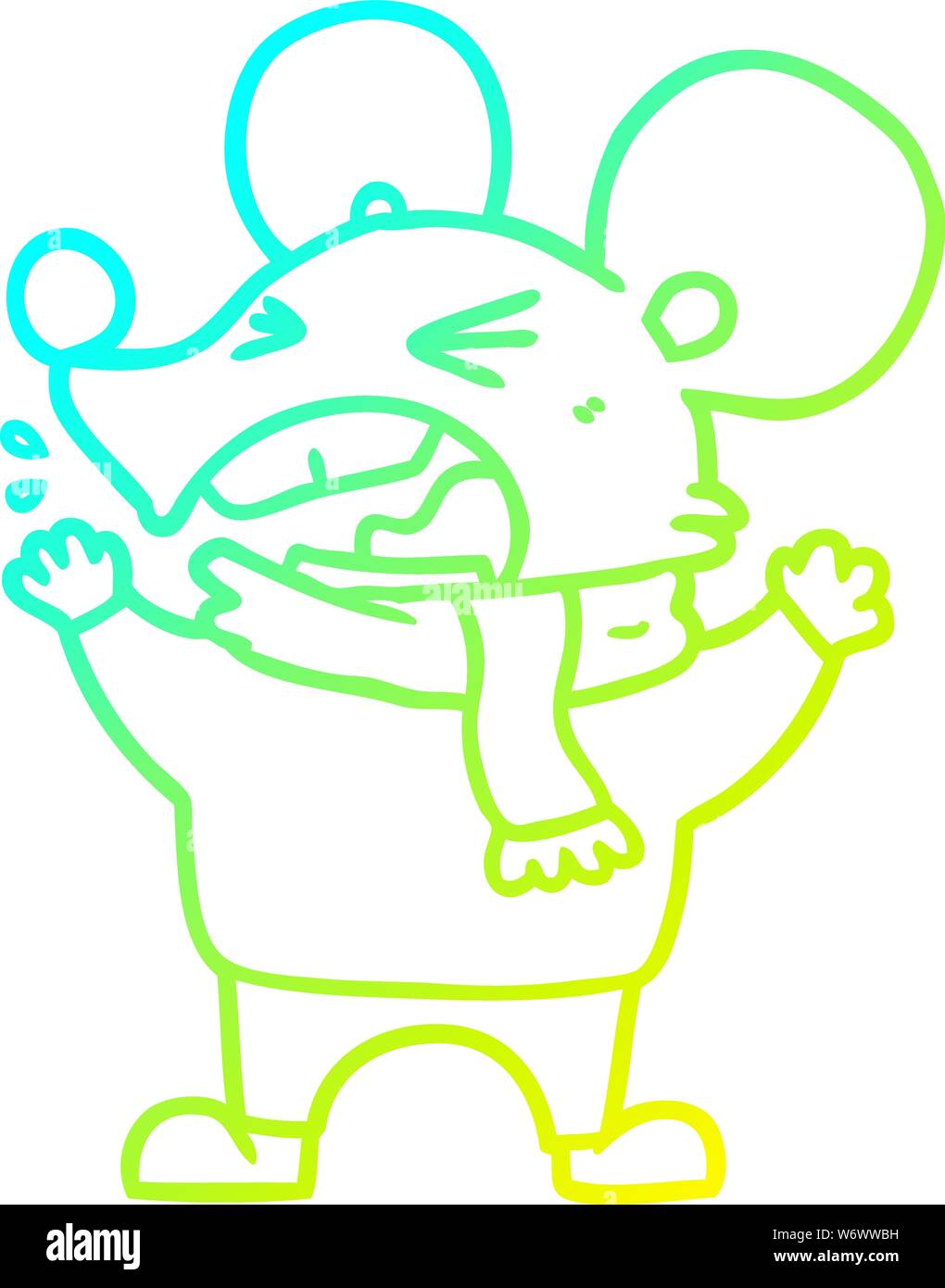 Angry mouse Stock Vector Images - Alamy