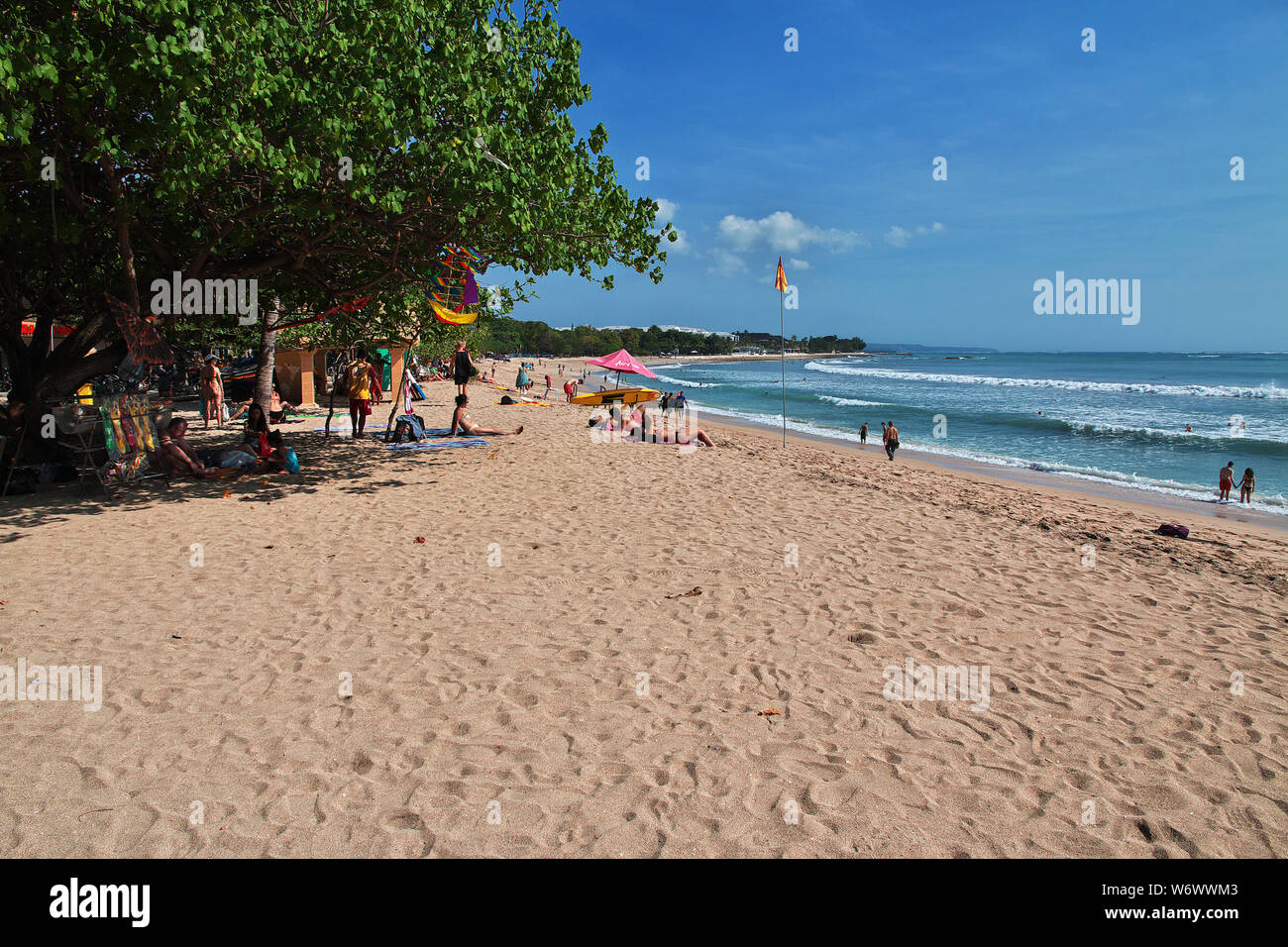 Kuta Beach in Bali island, Indonesia Stock Photo - Alamy