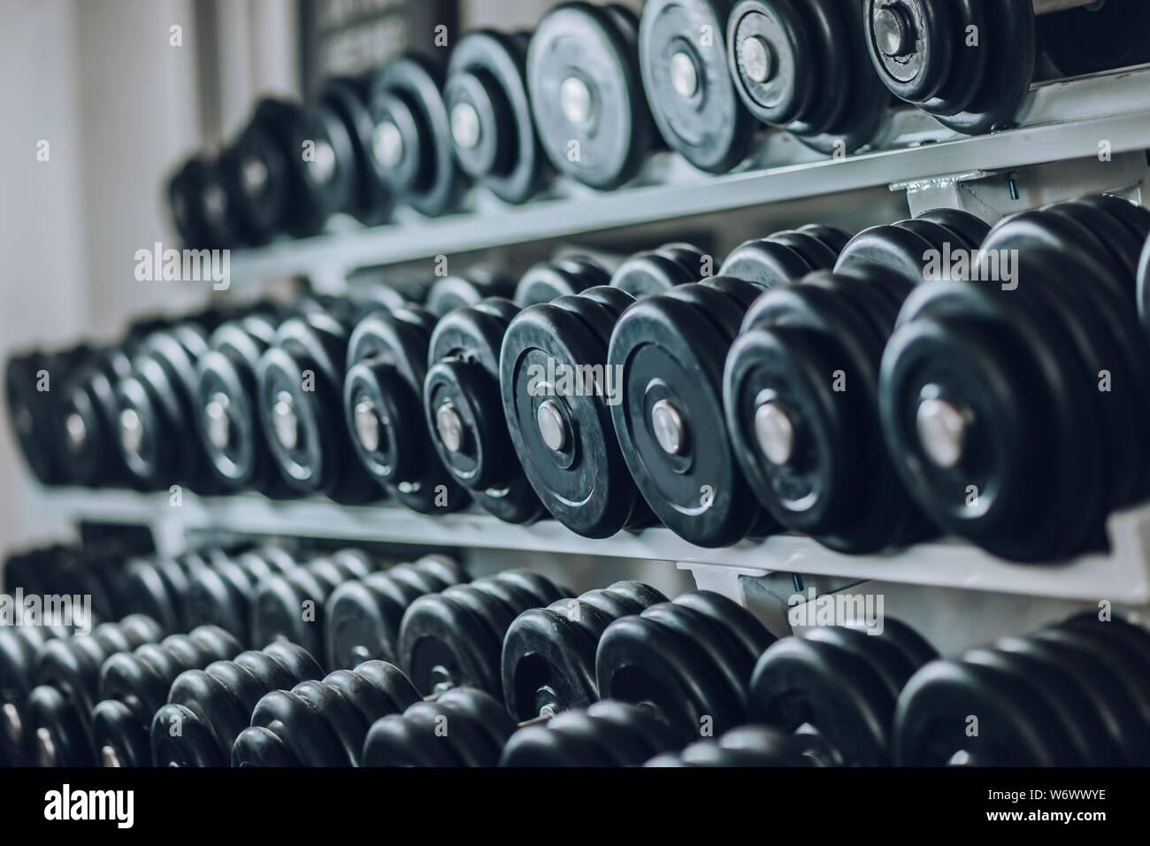 Dumbbell sets hi-res stock photography and images - Alamy