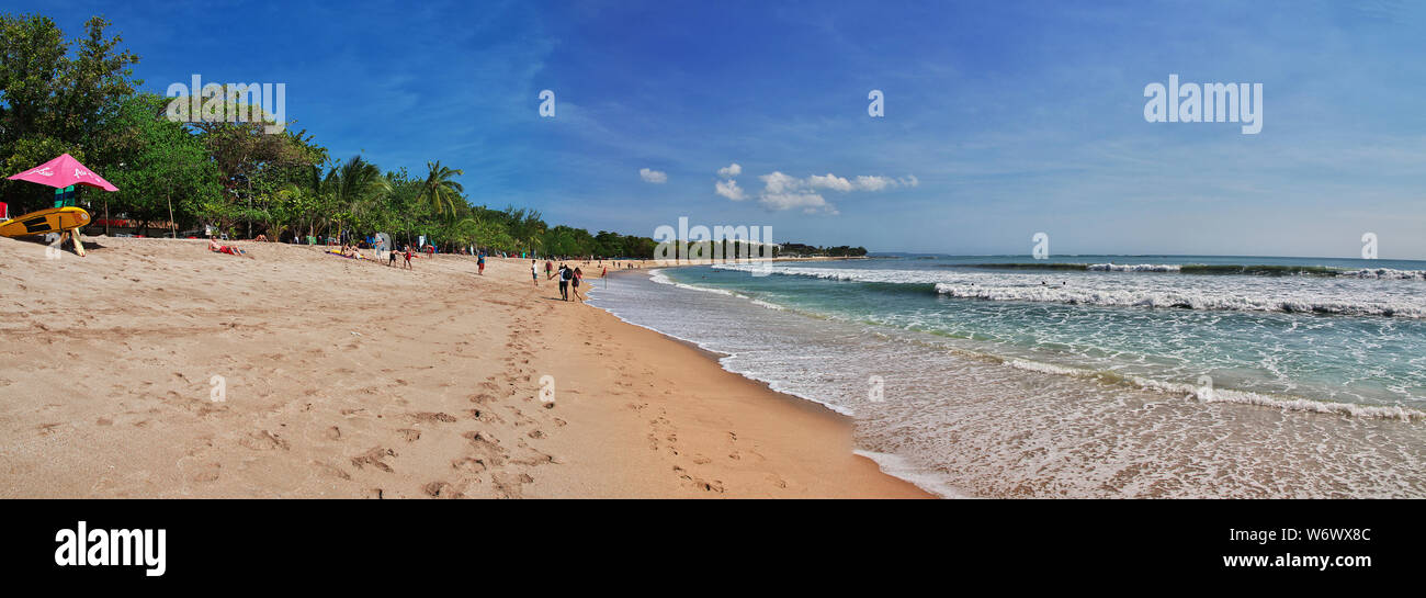 Kuta Beach in Bali island, Indonesia Stock Photo - Alamy