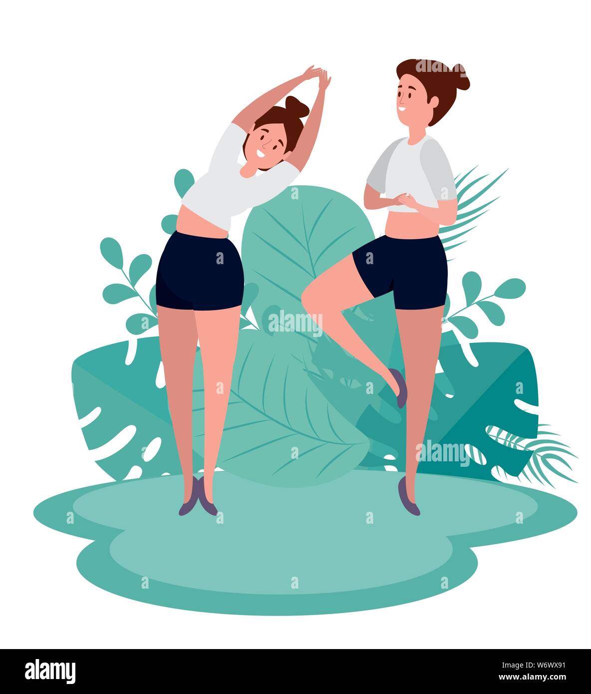 healthy practie yoga exercise posture Stock Vector Image & Art - Alamy