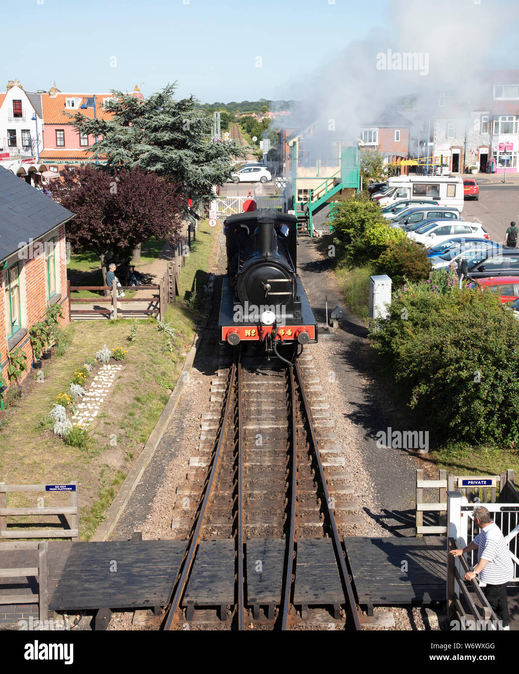 Norfolk steam railway hi-res stock photography and images - Alamy