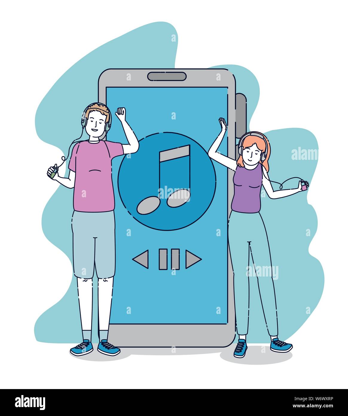 Dancing smartphone Cut Out Stock Images & Pictures - Alamy