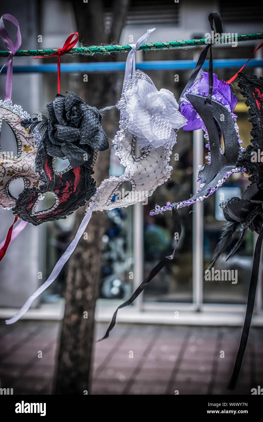 Decorative masks hi-res stock photography and images - Alamy