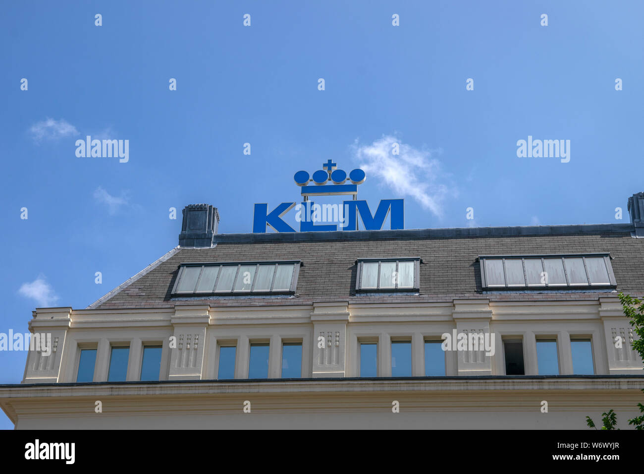 Klm logo design hi-res stock photography and images - Alamy