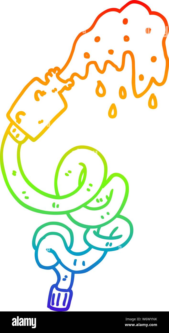 Hose water rainbow Cut Out Stock Images & Pictures - Alamy