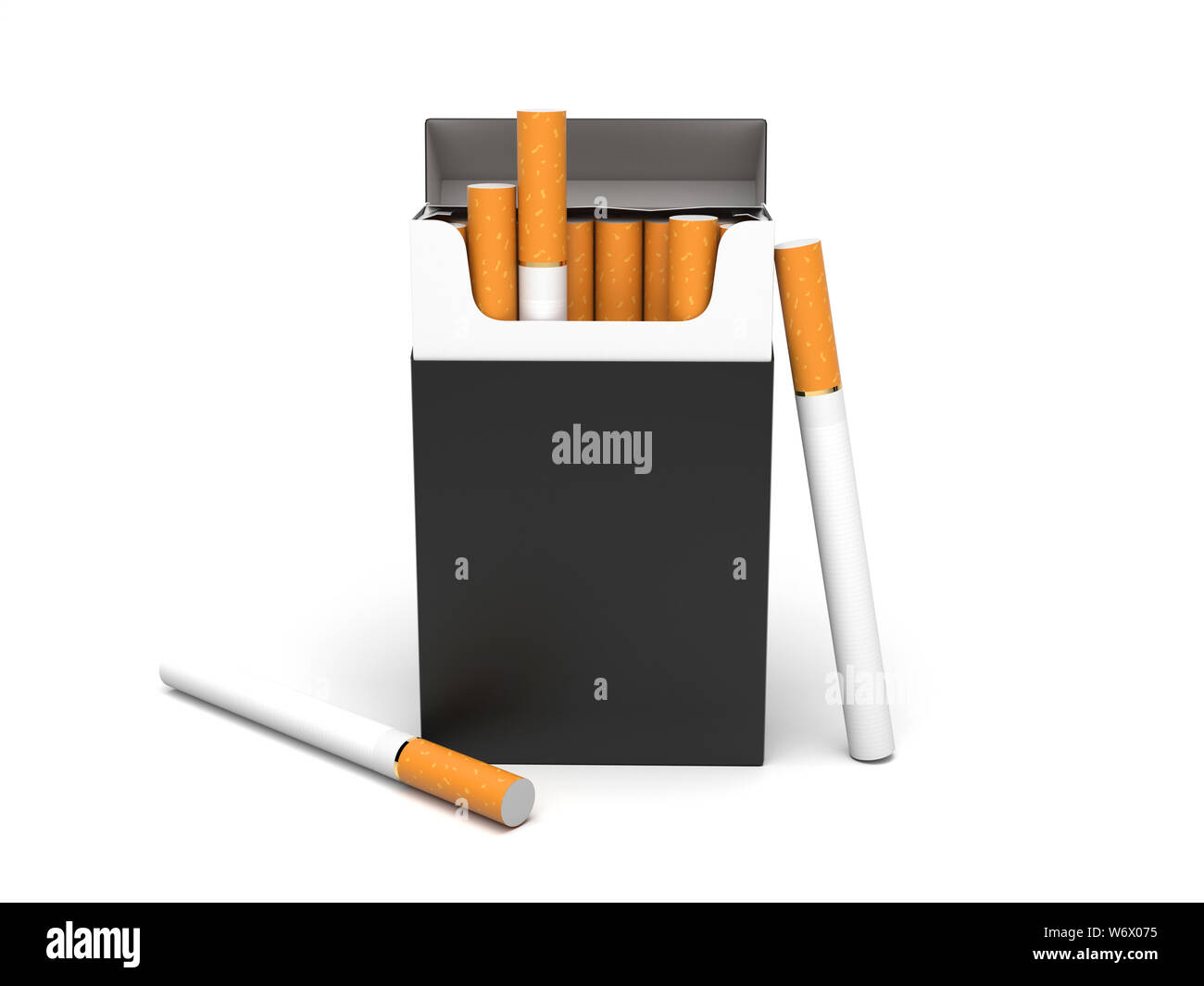 Black white cigarettes hi-res stock photography and images - Alamy