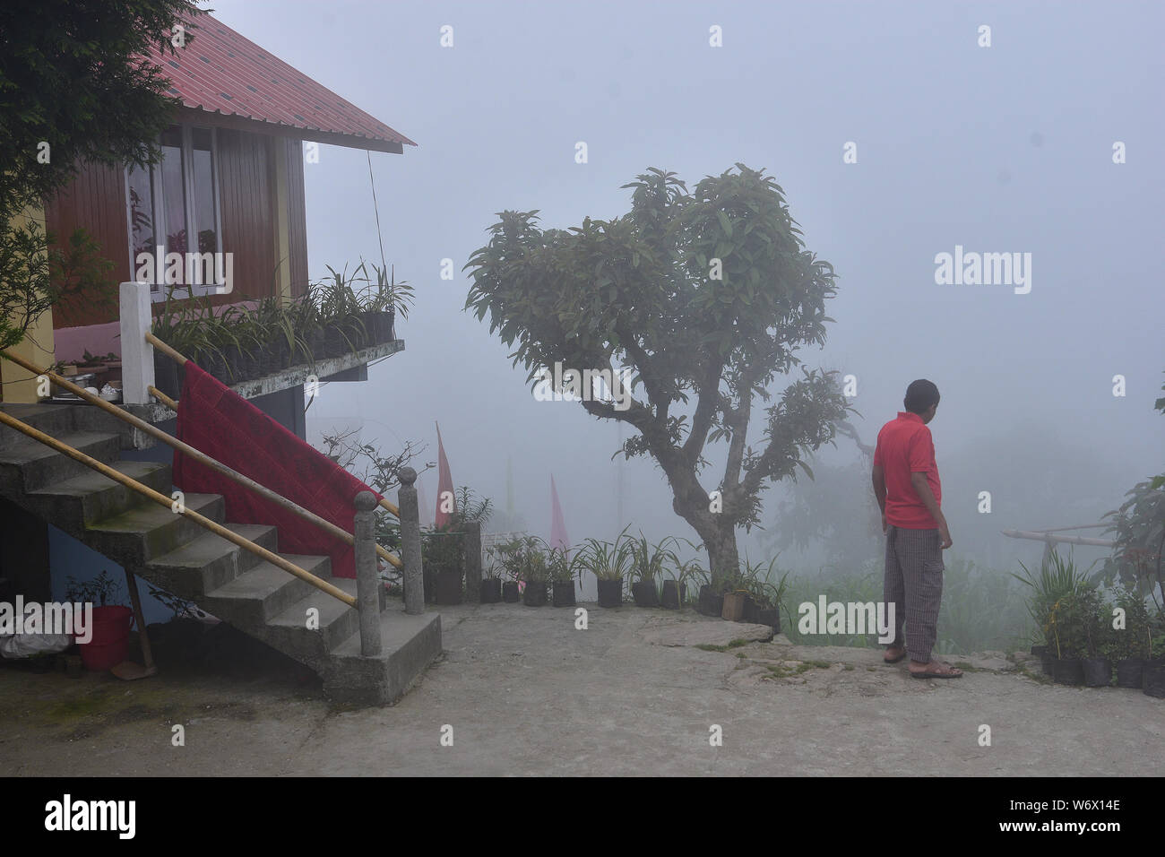 Himalayan landscapes, Jhandi, Kalimpong, West Bengal, India Stock Photo ...