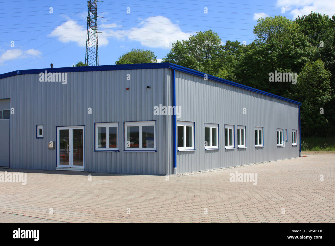 Steel factory plant vector hi-res stock photography and images - Alamy
