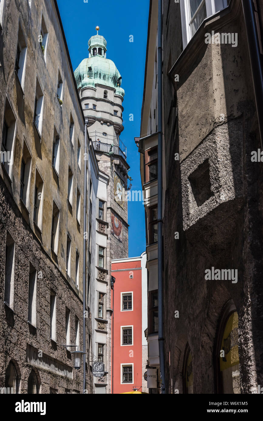 Innsbruck medieval buildings hi-res stock photography and images - Alamy