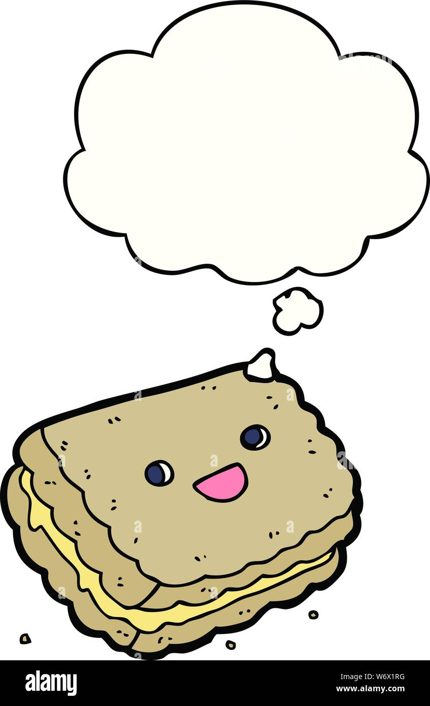Freehand drawn cartoon biscuit hi-res stock photography and images - Alamy