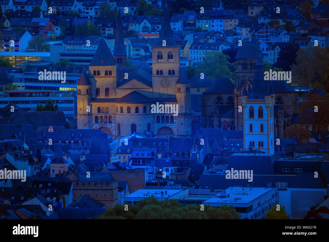Trier germany aerial hi-res stock photography and images - Alamy