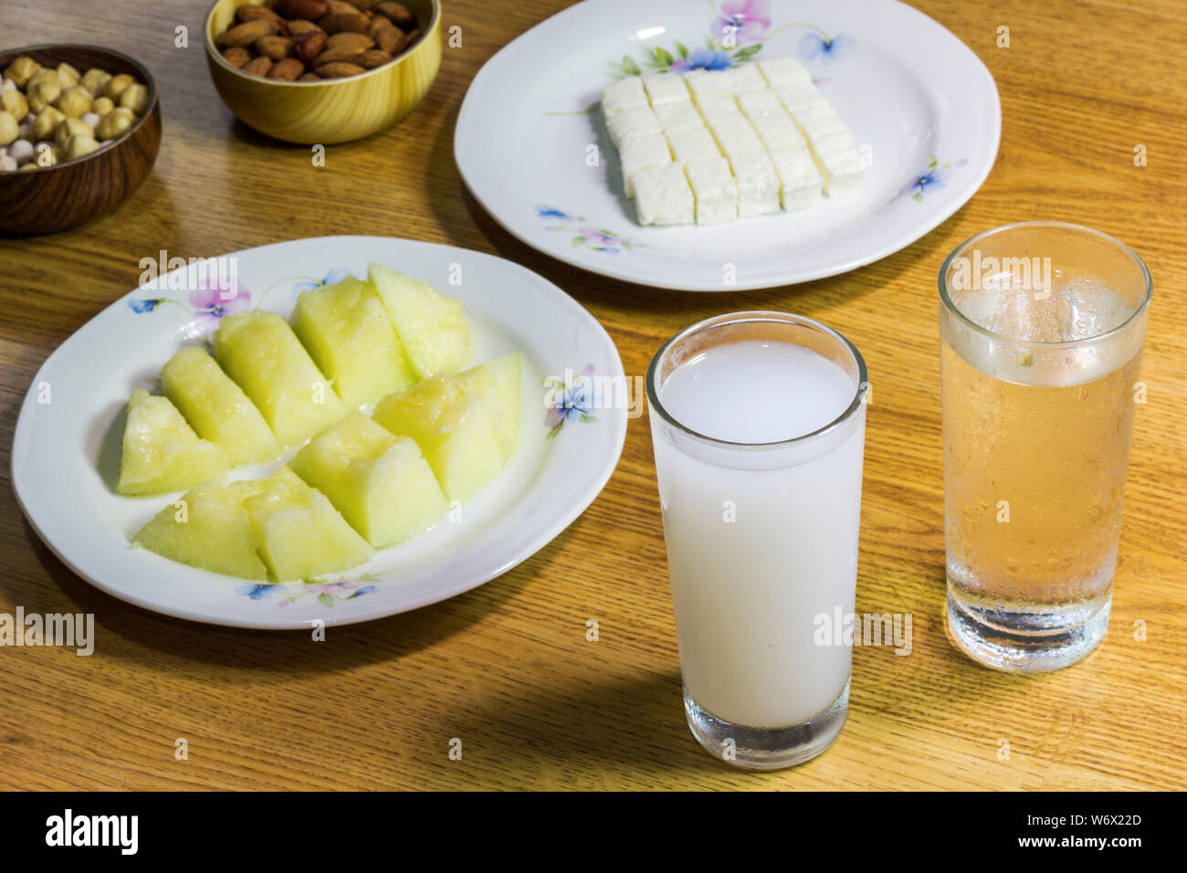 Raki table hi-res stock photography and images - Alamy