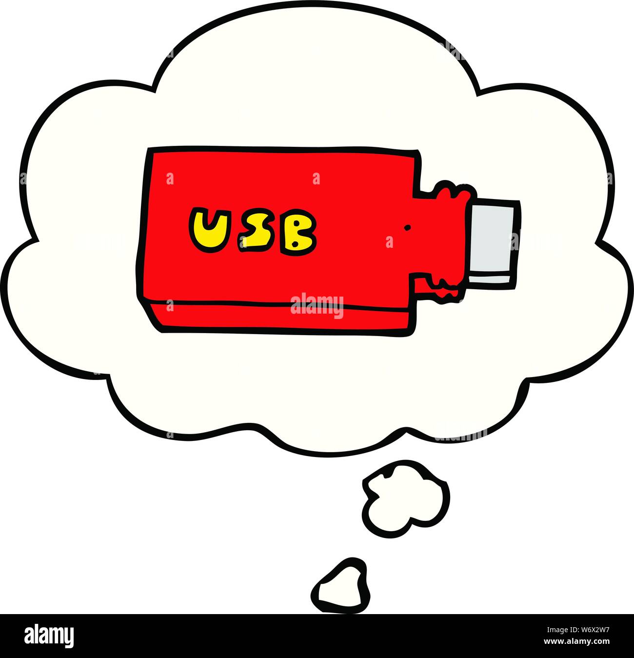 Cartoon flash drive hi-res stock photography and images - Alamy
