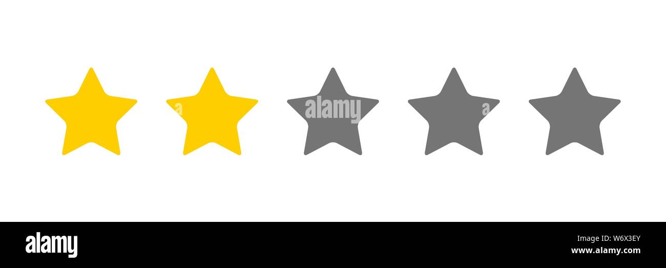 5 star rating Stock Vector Images - Alamy
