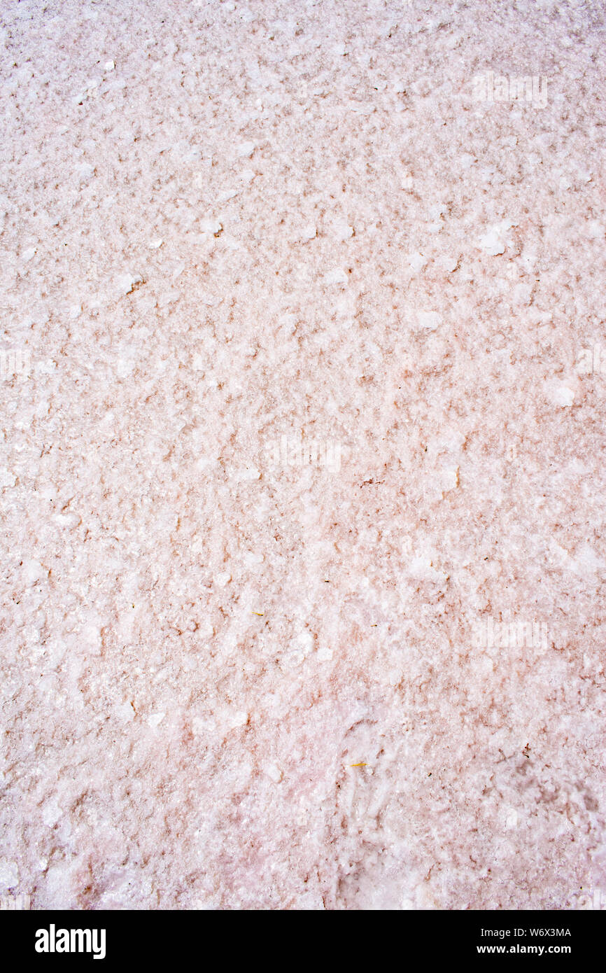 Turkey: details of the salt, salt expanse of Lake Tuz, Tuz Golu, known ...