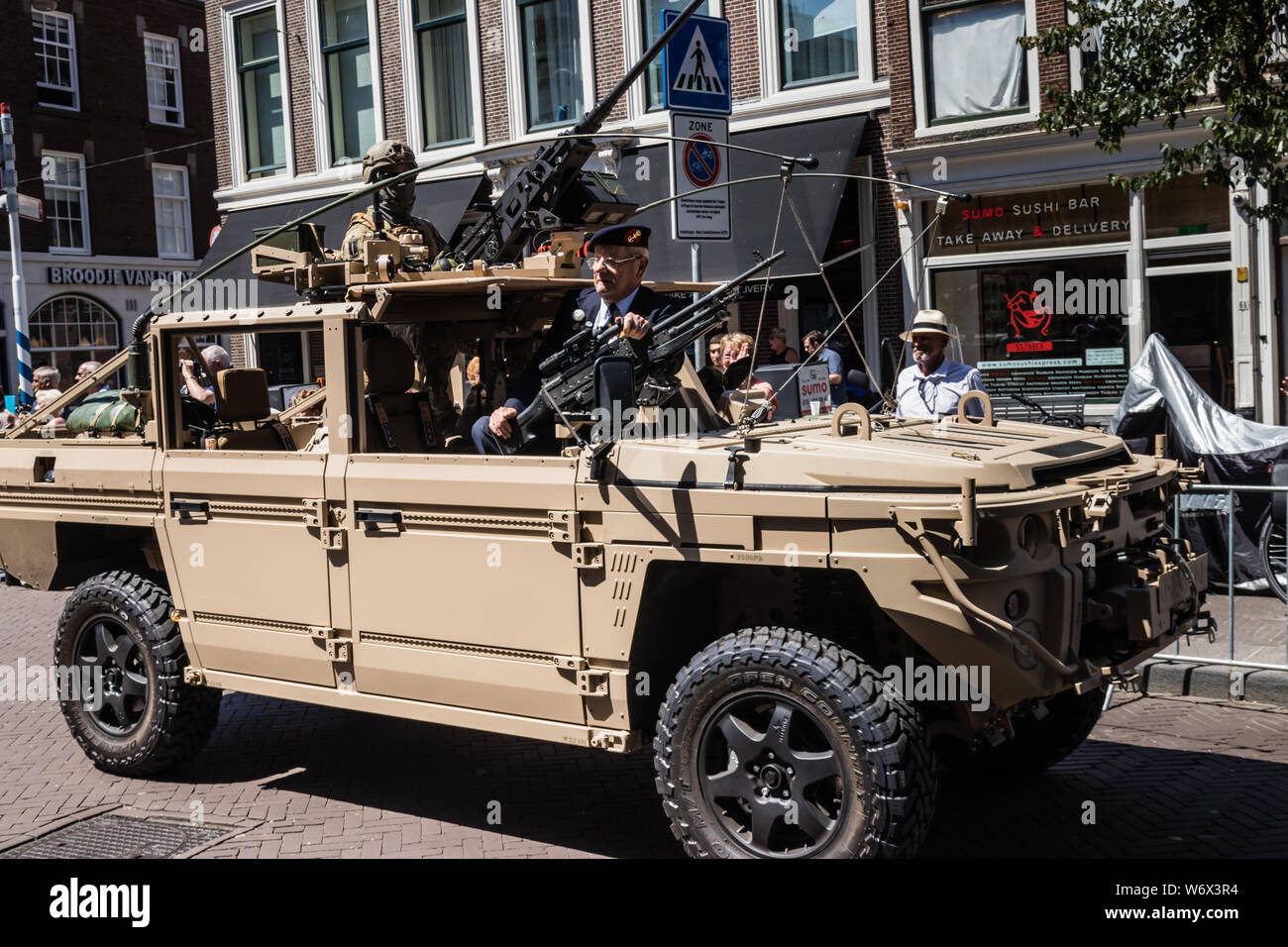 Dutch veterans at the parade on the 2018 Veterans' Day in The Hague ...